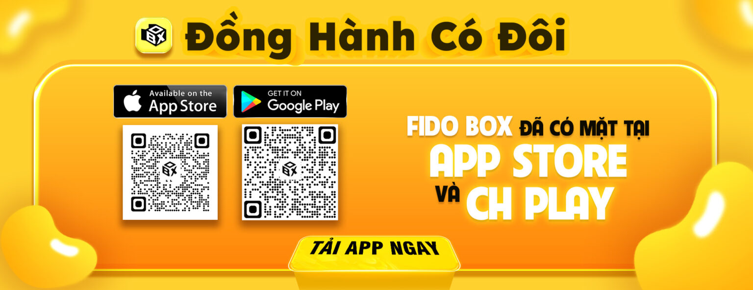 FidoBox – Ứng dụng mua sắm trực tuyến hàng đầu