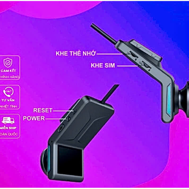 Camera hành trình có định vị K18 4G phát wifi - FidoBox